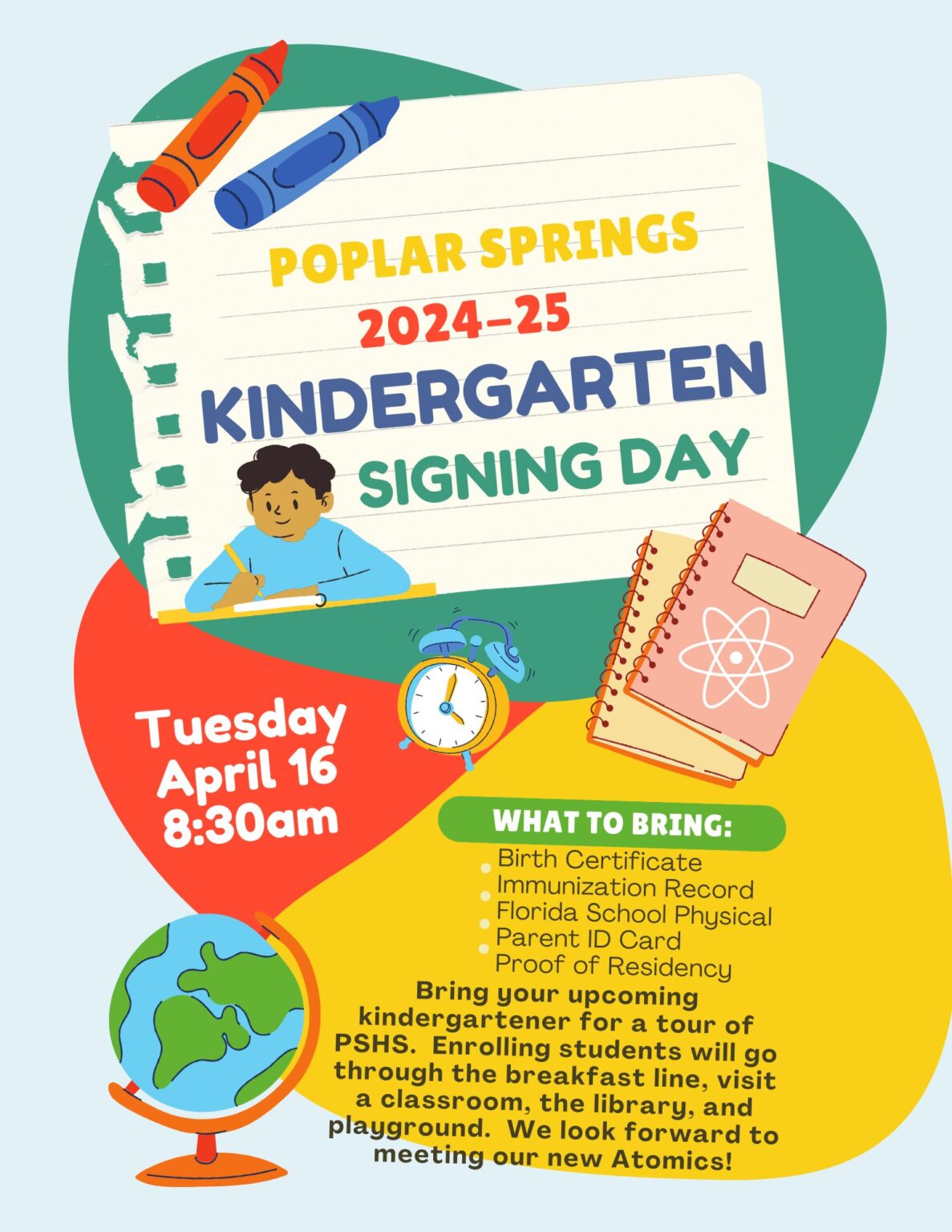 Poplar Spring Kindergarten Signing Day - Early Learning Coalition of ...